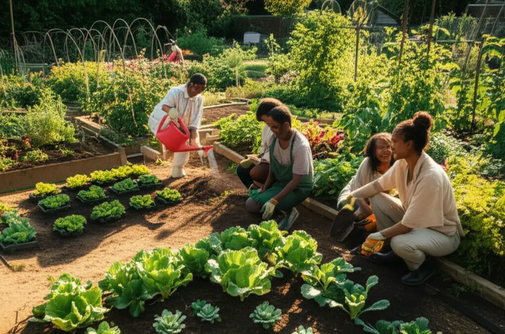 9 Surprising Social Benefits of Community Gardening 🌿 (2025 ...